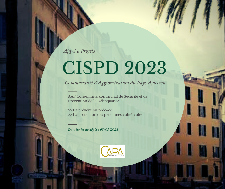 AAP Communauté d'Agglomération du Pays Ajaccien : "CISPD 2023 - Conseil Intercommunal de ...